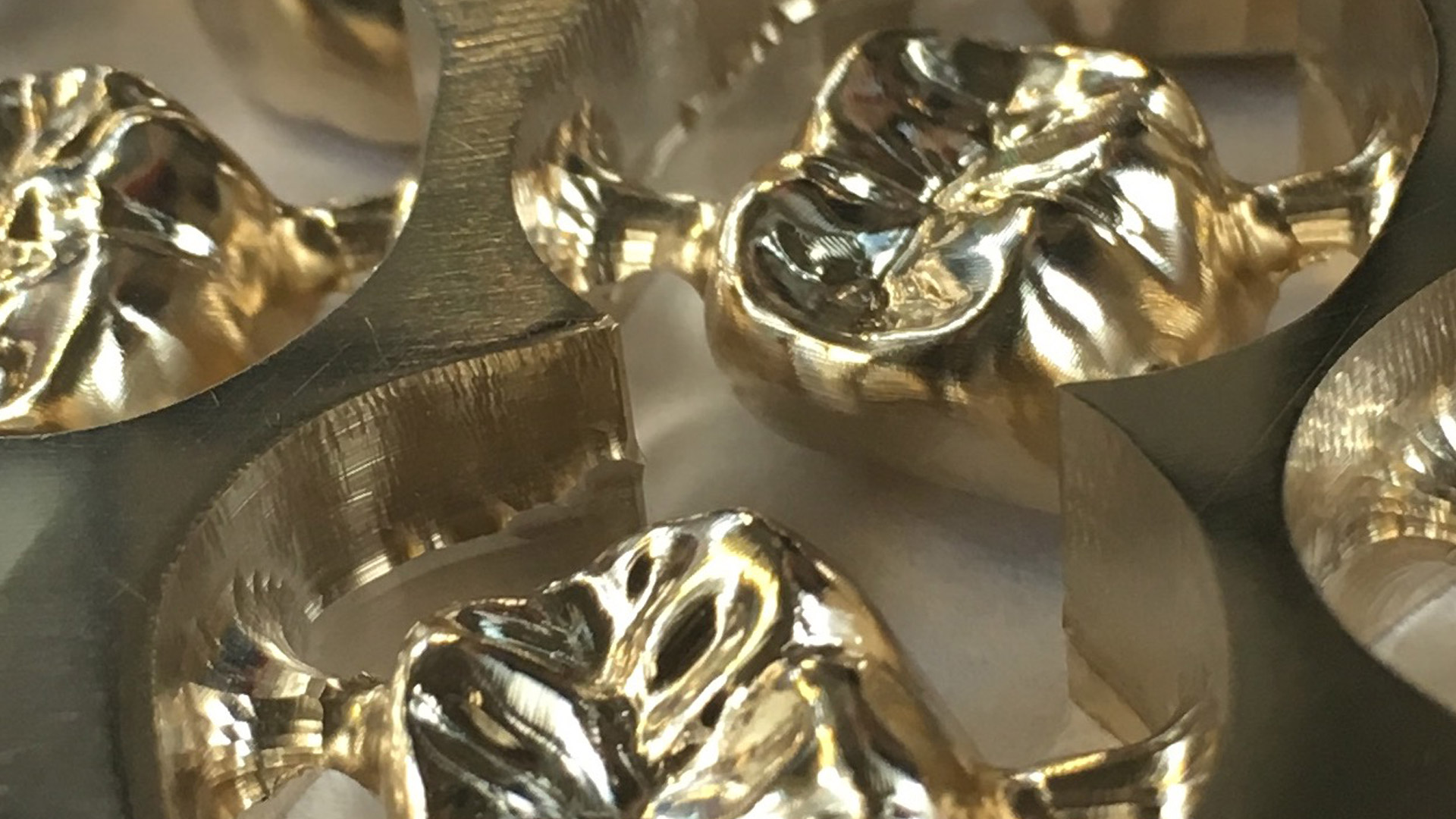Milled gold dental restorations | Strategy Milling